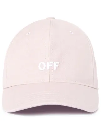 Off-White Drill Off Stamp Baseball Cap | Purple | FARFETCH