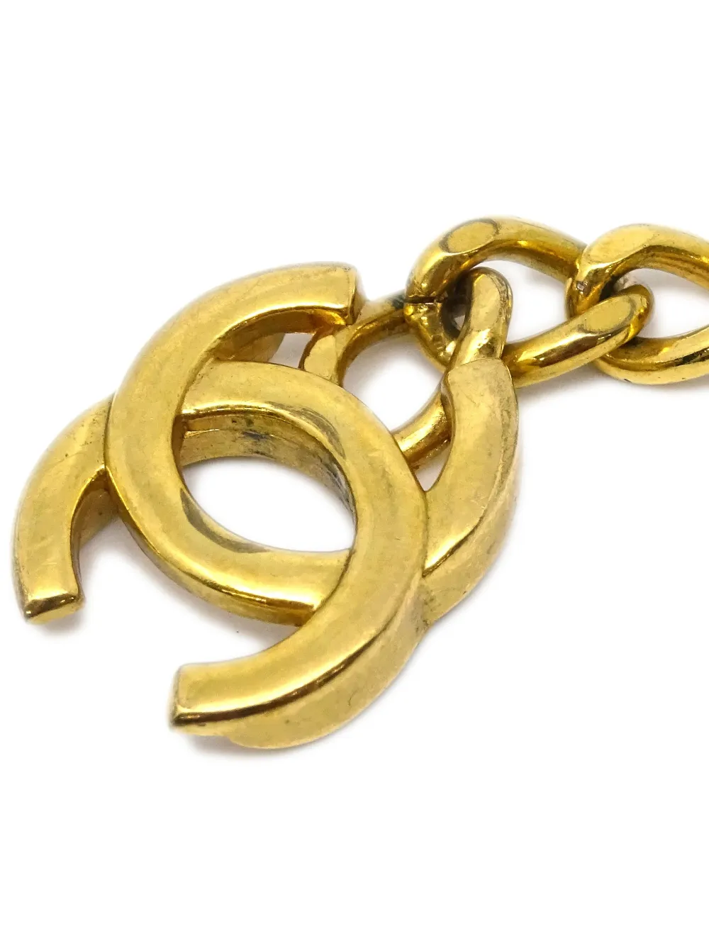 CHANEL Pre-Owned 1996 CC turn-lock Chain Bracelet - Farfetch