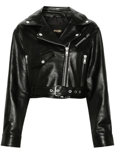 Designer Leather Jackets for Women | FARFETCH US