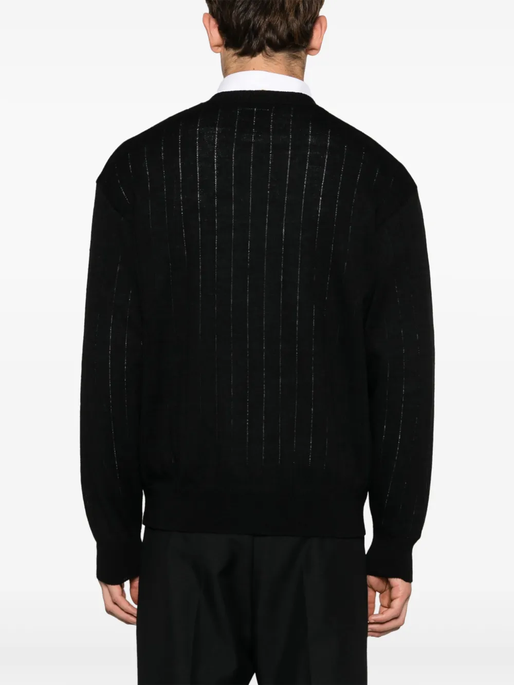 Visvim V넥 울 혼방 집업 가디건 - Farfetch