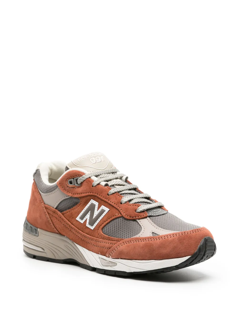 New Balance Made In Uk 991 Suede Trainers In Braun | ModeSens
