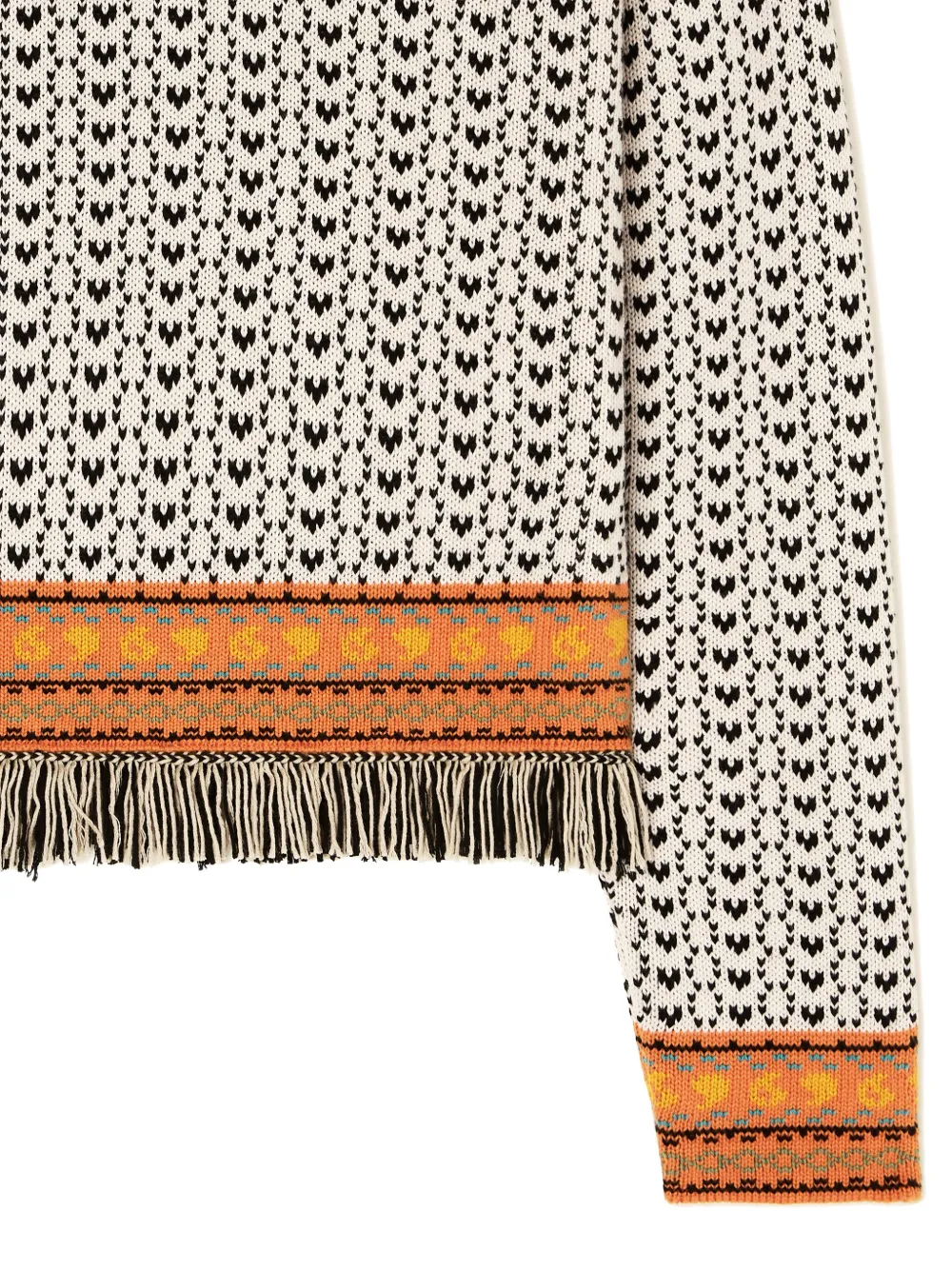 Alanui Scent Of Incense Fringed Knit Jumper - Farfetch