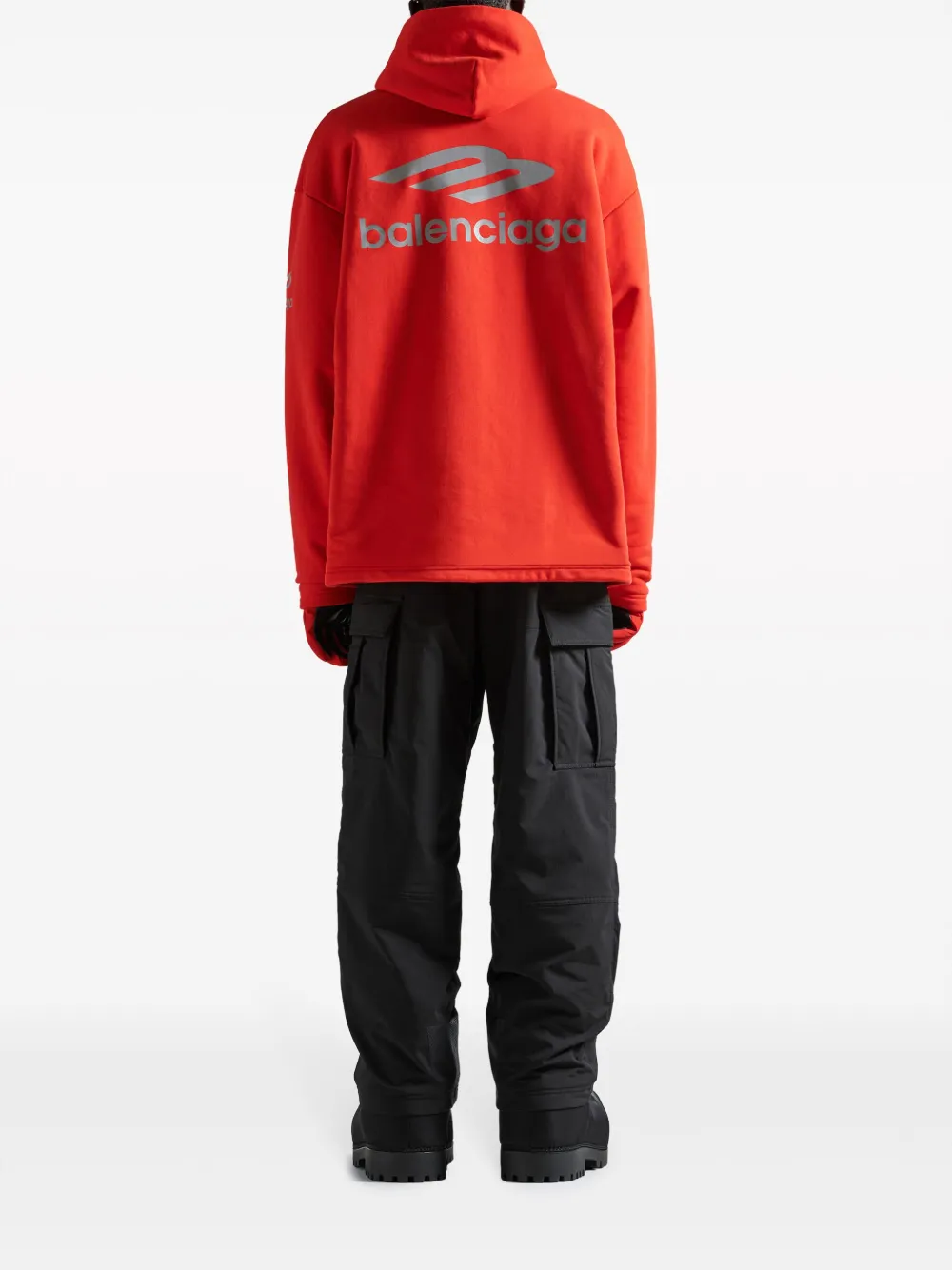 Balenciaga 3B Sports Icon Hoodie - Farfetch