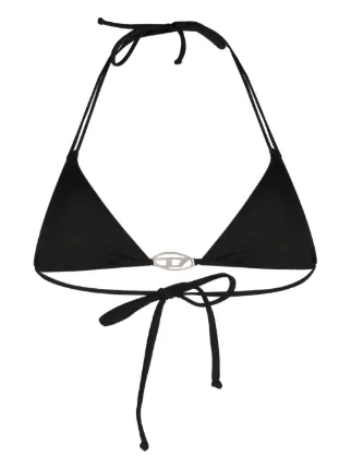 Diesel BFB-Sees-O triangle-cup Bikini Top | Black | FARFETCH HK