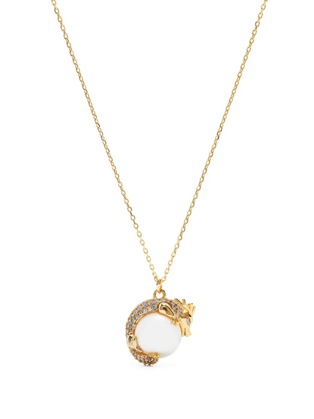 Kate Spade Dazzling Dragon Necklace In Gold | ModeSens