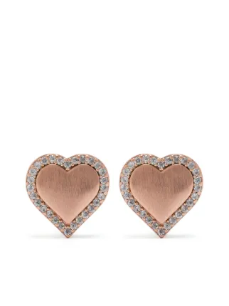 Kate spade rose gold heart earrings store