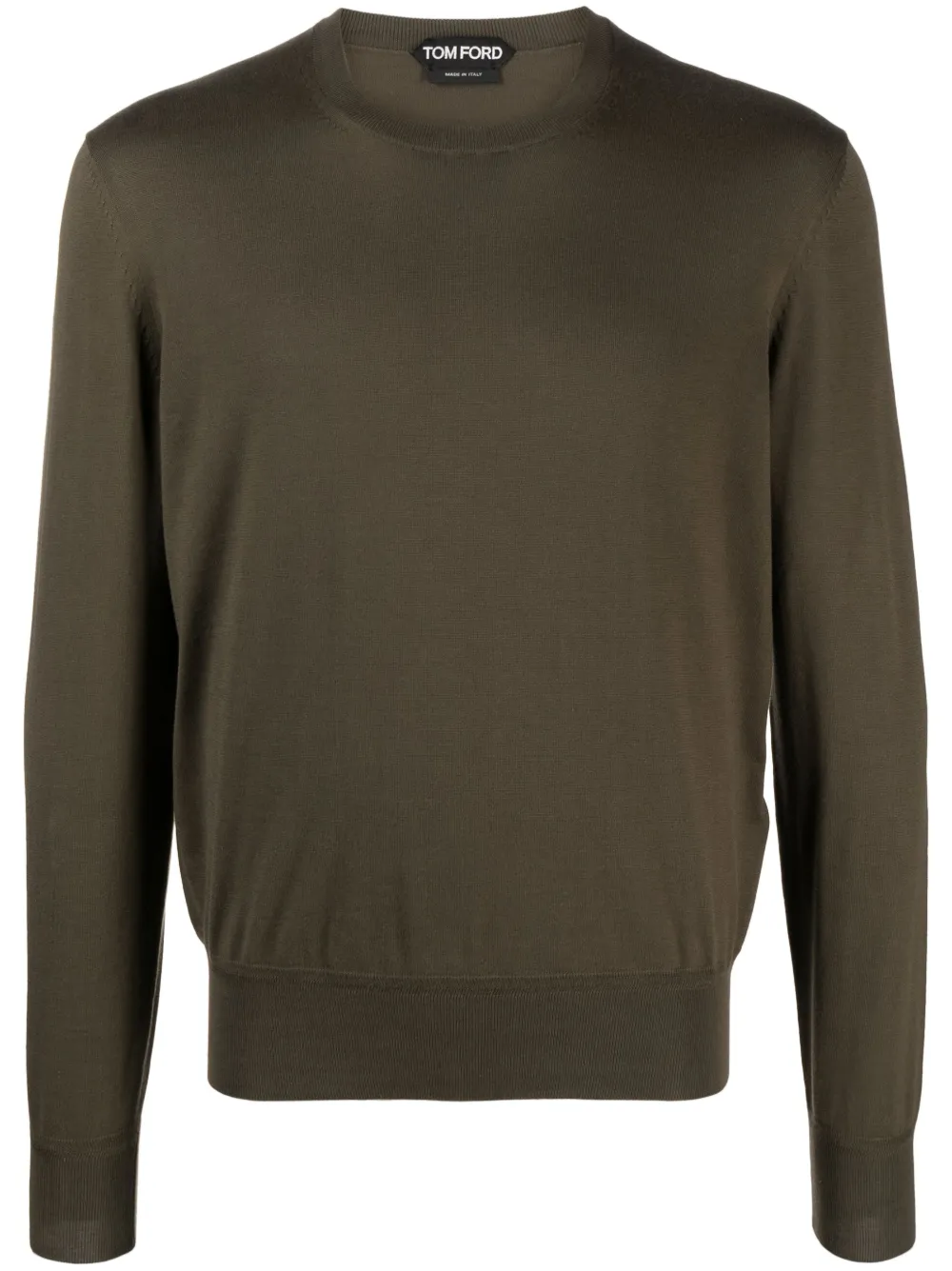 TOM FORD crew-neck Cotton Jumper - Farfetch