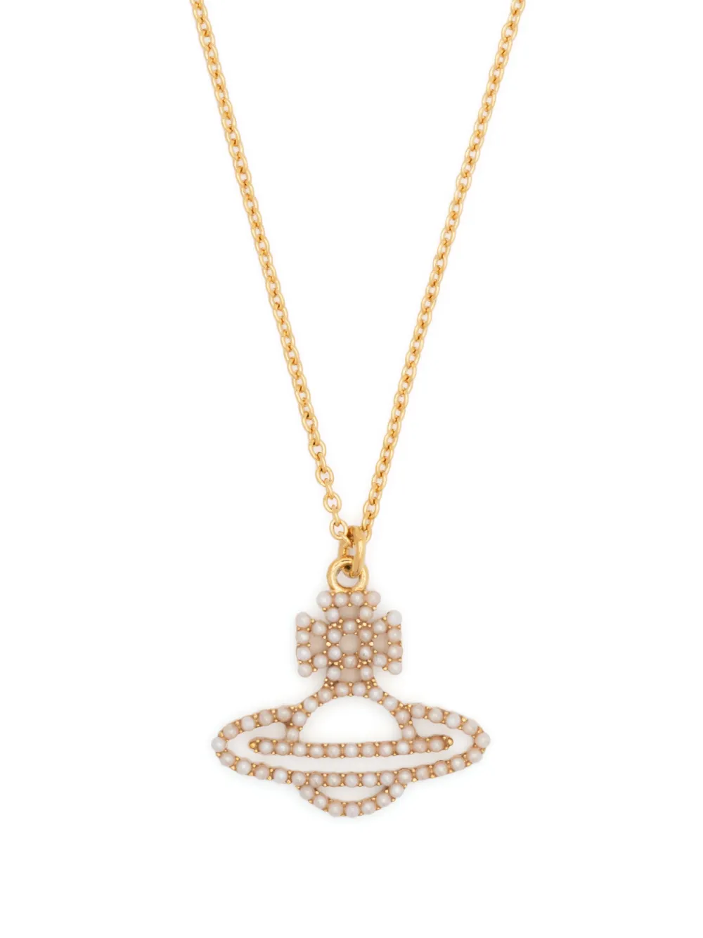 Vivienne Westwood Orb Plaque Pendant Necklace Farfetch