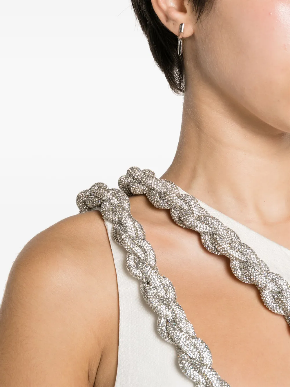 Stella McCartney Rope Cutout Gown in Cream | Smart Closet