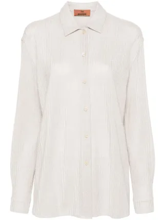 Missoni metallic-threading Shirt | Neutrals | FARFETCH