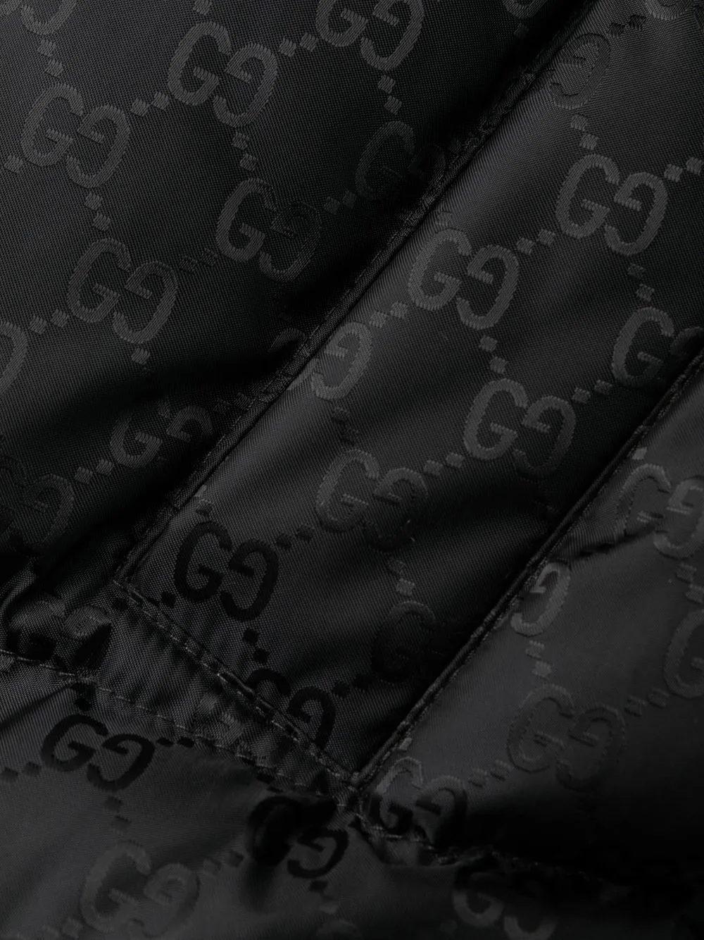 Gucci GG Jacquard Padded Jacket | Black | FARFETCH Gucci GG Jacquard Padded Jacket | Black | FARFETCH