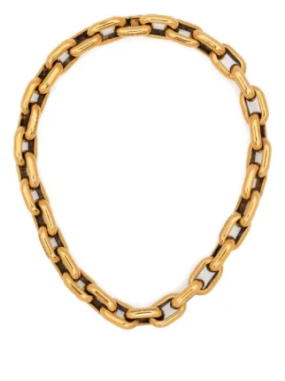 Alexander McQueen Peak Chain Necklace | Gold | FARFETCH