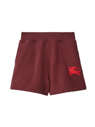 Burberry shorts kids red store