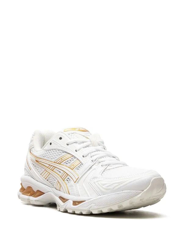 ASICS GEL KAYANO 14 White White Sneakers WeiB FARFETCH DE