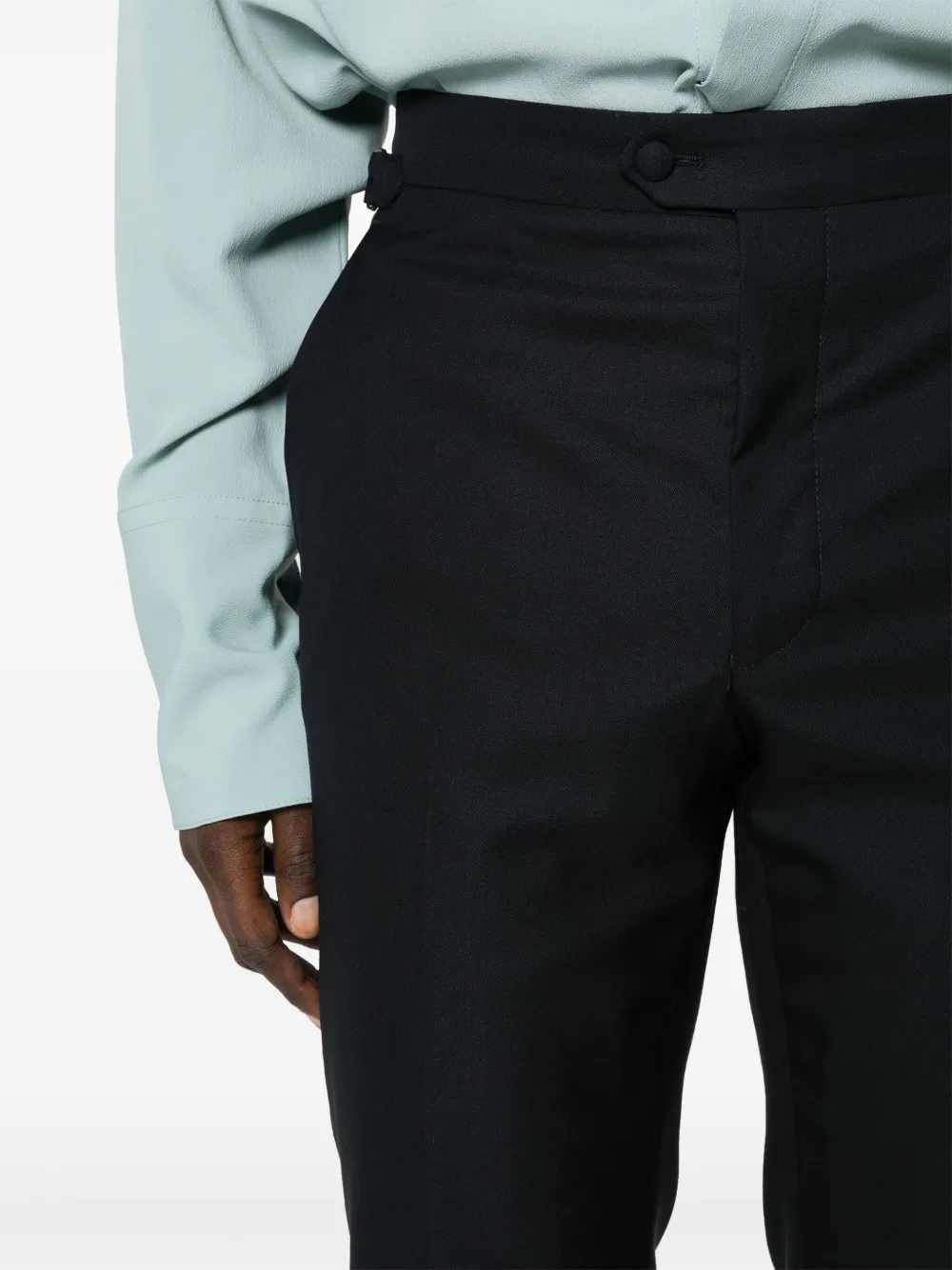 FURSAC double-breasted Faille Wool Tuxedo - Farfetch