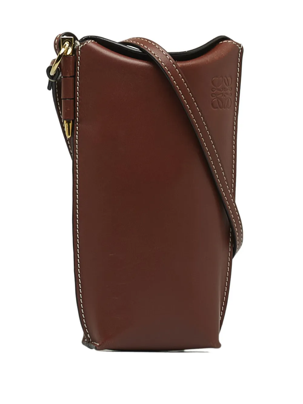 Pre-owned Loewe 2019-2022 Gate Pocket Crossbody In Brown | ModeSens