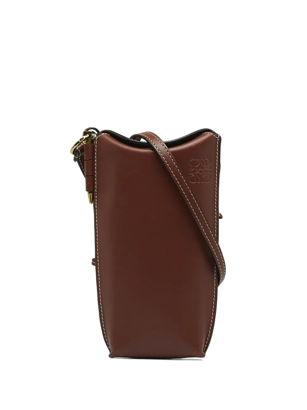 Pre-owned Loewe 2019-2022 Gate Pocket Crossbody In Brown | ModeSens