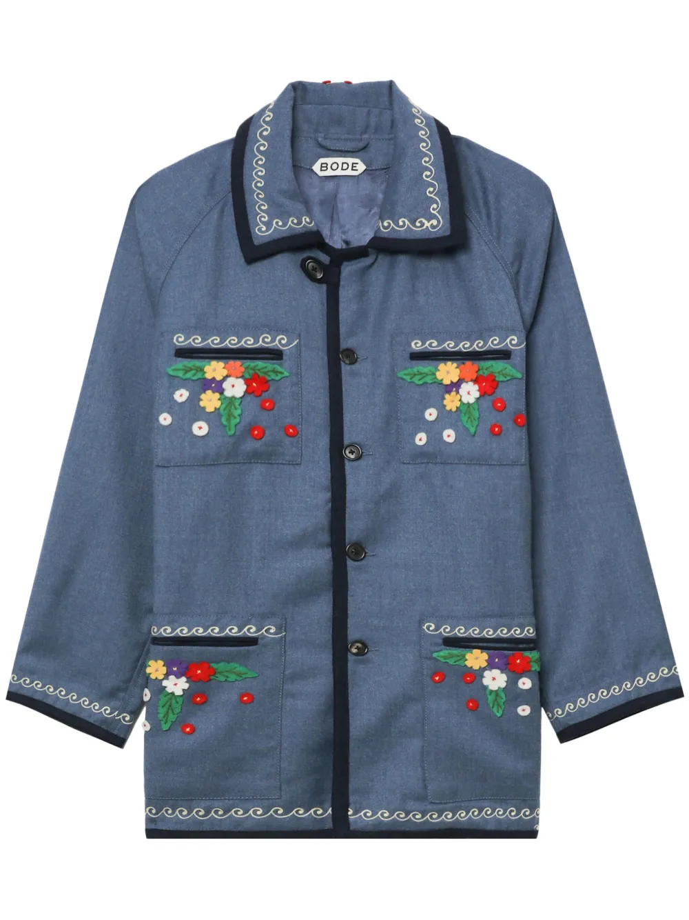 BODE Dianthus フローラル ジャケット - Farfetch