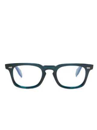 Cutler & Gross 1406 Brille Mit Eckigem Gestell | Blau | FARFETCH DE