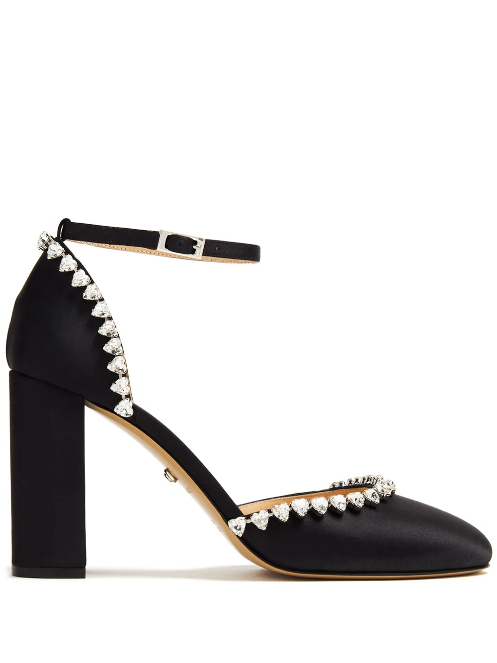 MACH MACH Audrey 95mm Satin Pumps Farfetch