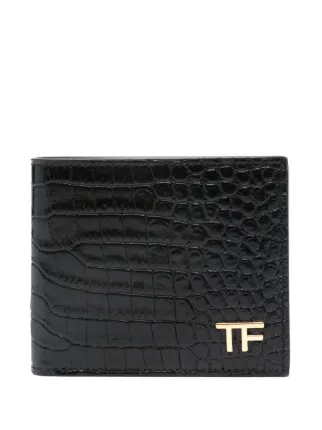 TOM FORD 로고 장식 가죽 지갑 | 블랙 | FARFETCH KR