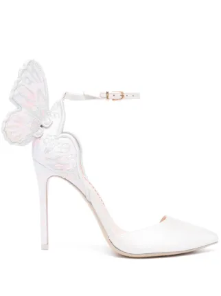 Sophia Webster Chiara 105mm butterfly-appliqué Pumps Sophia Webster Chiara 105mm butterfly-appliqué Pumps