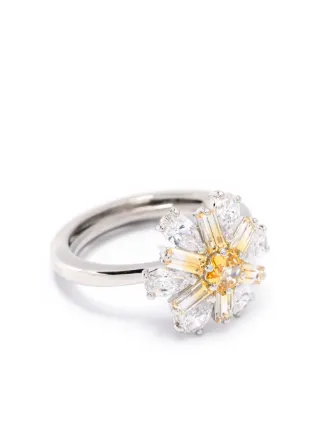 Swarovski Idyllia Motif Cocktail Ring | Silver | FARFETCH UK