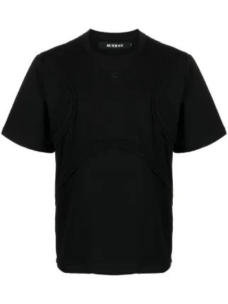 MISBHV logo-embroidered Cotton T-shirt | Black | FARFETCH