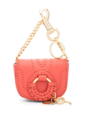 See By Chloé Hana Leather Keychain - Farfetch