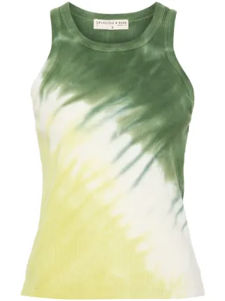 ELECTRIC & ROSE Sinclair tie-dye Tank Top | Green | FARFETCH
