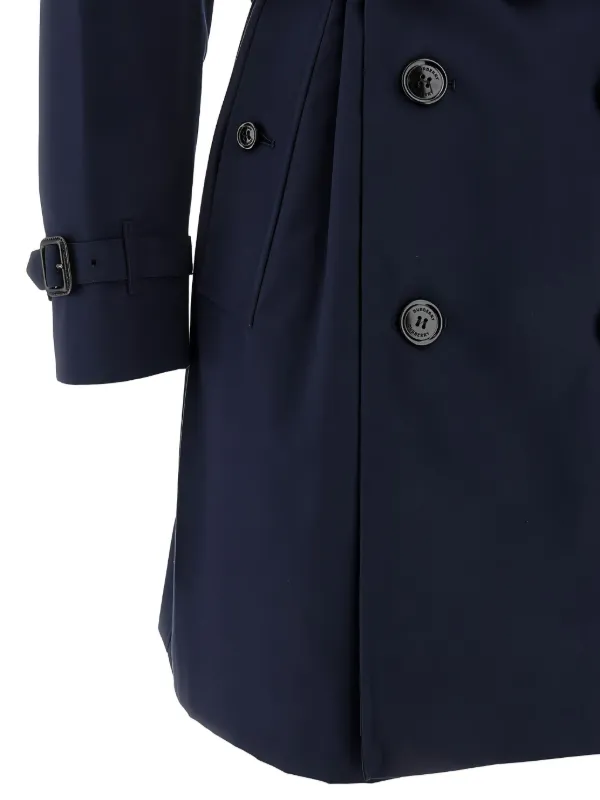 Burberry ダブルブレスト トレンチコート | ブルー | FARFETCH JP Burberry ダブルブレスト トレンチコート | ブルー | FARFETCH JP