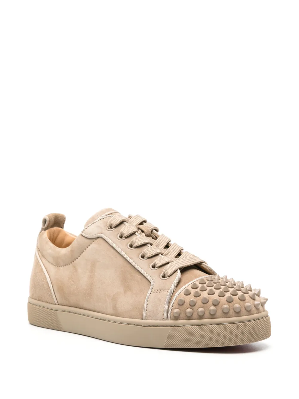 Christian Louboutin Louis Junior Spikes Sneakers | Nude | FARFETCH DE