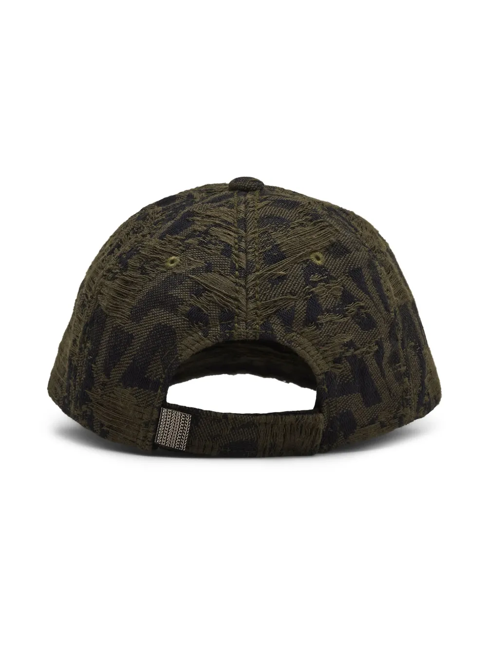 Marc Jacobs monogram-print Distressed Baseball Cap | Green | FARFETCH