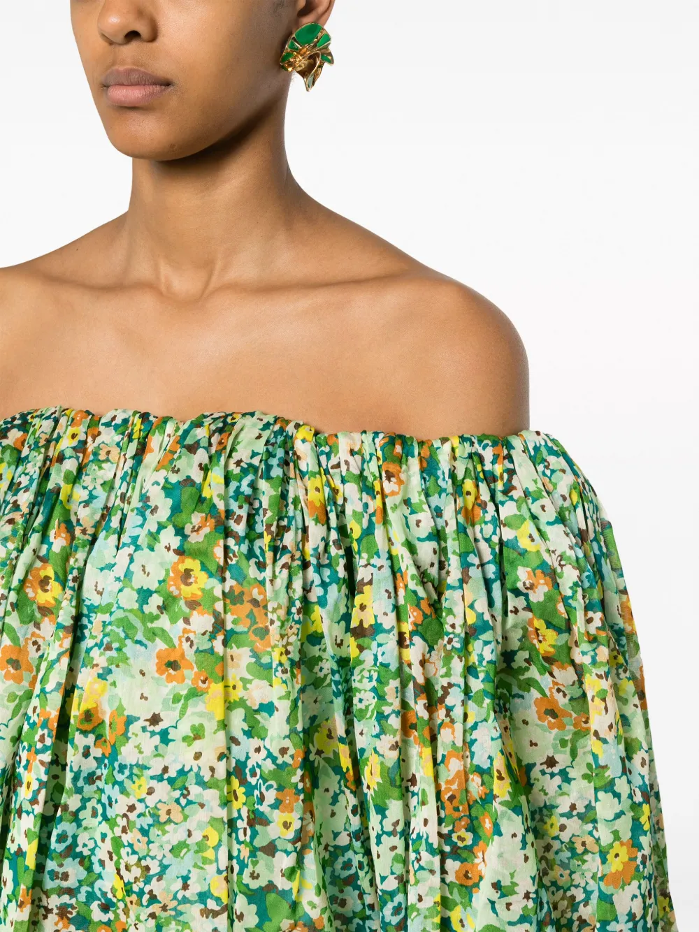 ALEMAIS Francis Bubble Mini Dress - Farfetch ALEMAIS Francis Bubble Mini Dress - Farfetch