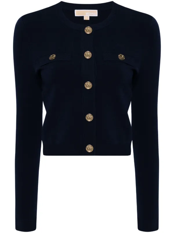 Michael kors black cardigan store