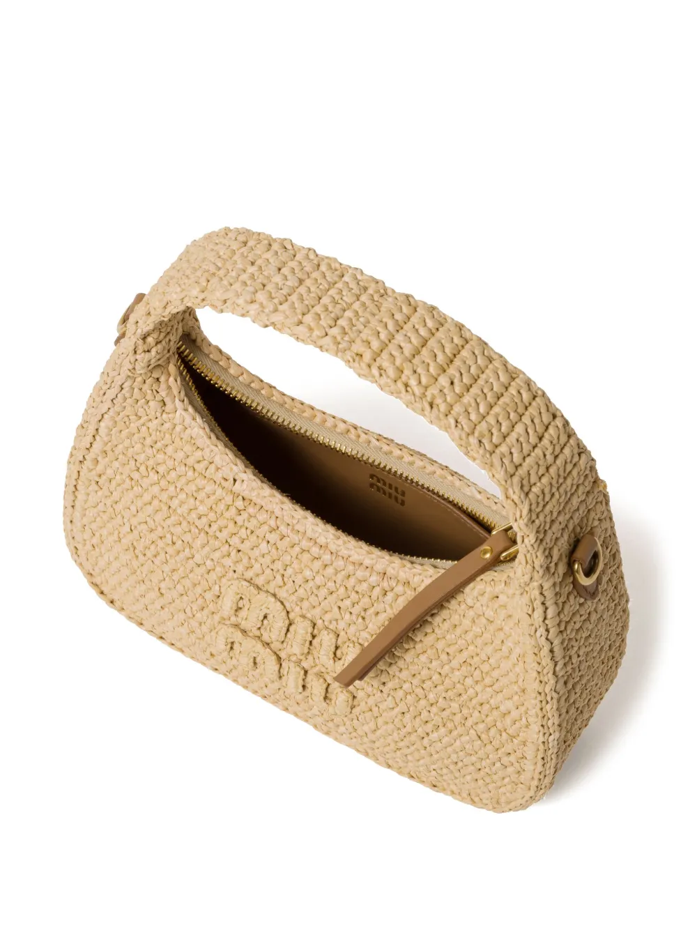 Miu Miu Mini Wander Crochet Shoulder Bag - Farfetch