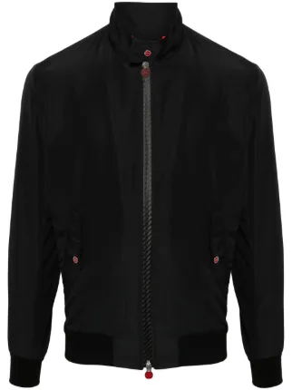 Kiton zip-up Bomber Jacket | Black | FARFETCH