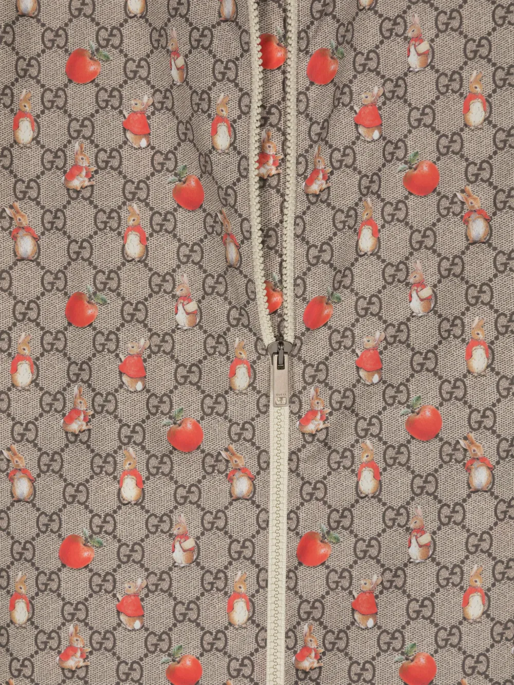 Gucci Kids Peter Rabbit™ フーデッドジャケット | ニュートラル | FARFETCH JP