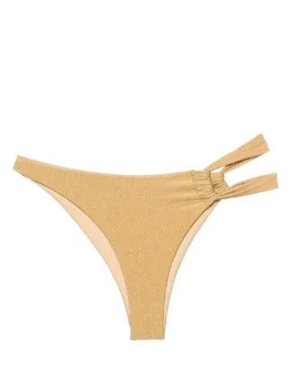 Cult Gaia Charmaine cut-out Bikini Bottoms | Gold | FARFETCH