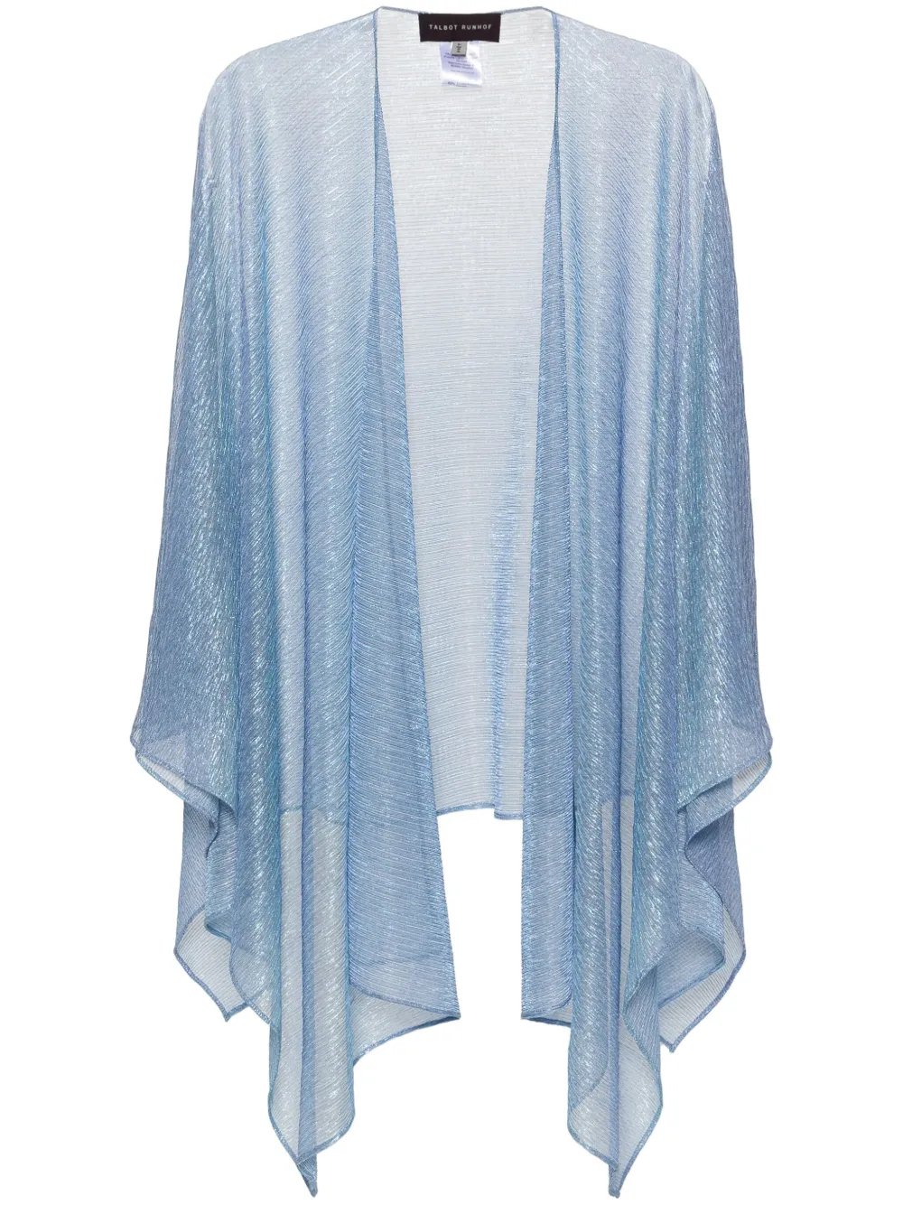 Talbot Runhof Sheer Draped Cardigan - Farfetch