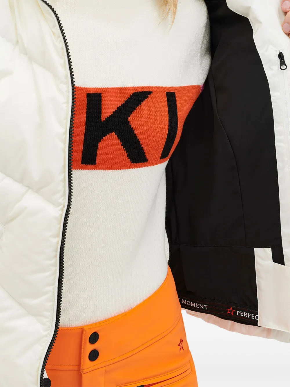 Perfect Moment Gold Star Down Ski Jacket - Farfetch