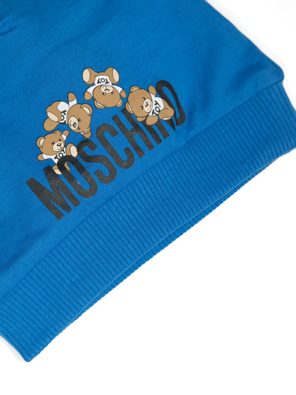 Moschino Kids Teddy Bear-motif Pyjamas | Blue | FARFETCH