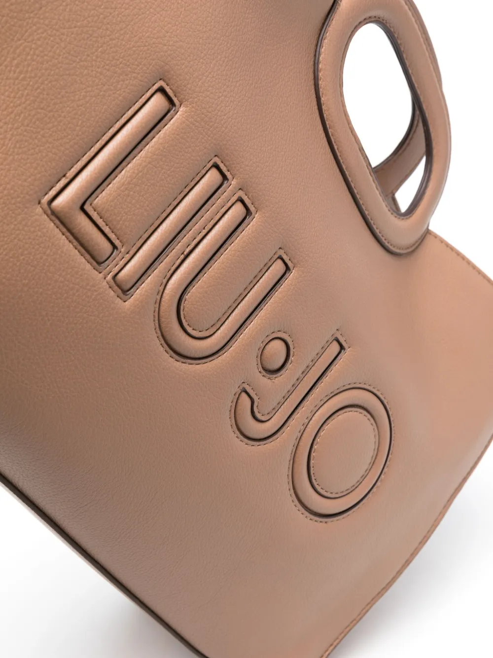 LIU JO logo-embossed Tote Bag | Brown | FARFETCH