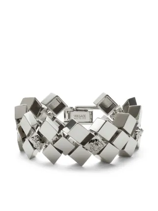 Versace Medusa Mosaic Bracelet | Silver | FARFETCH TR