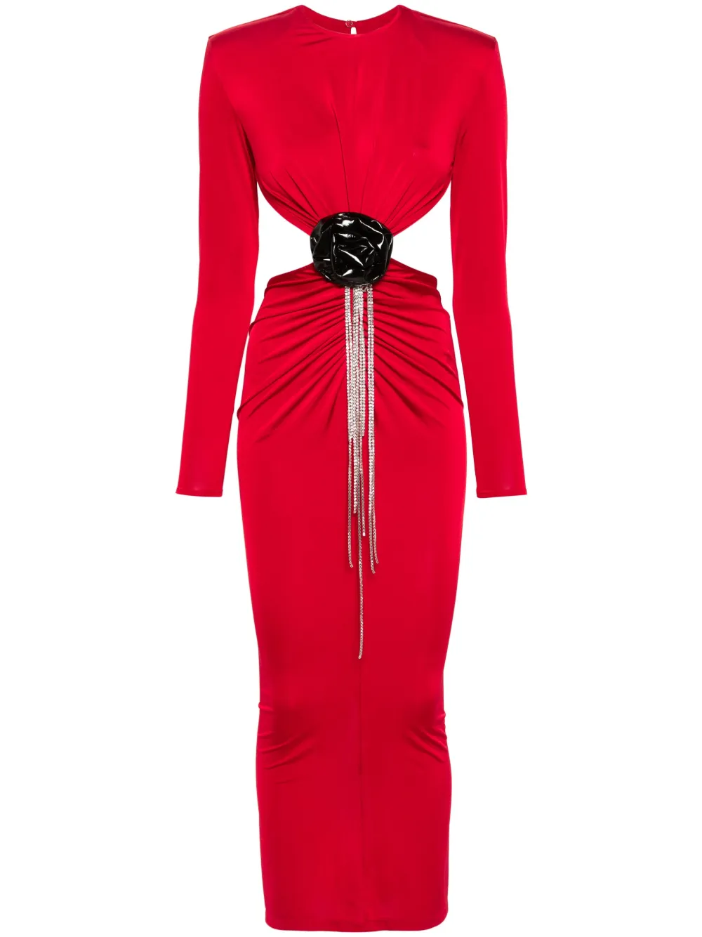 The New Arrivals Ilkyaz Ozel Thea open-back Maxi Dress - Farfetch