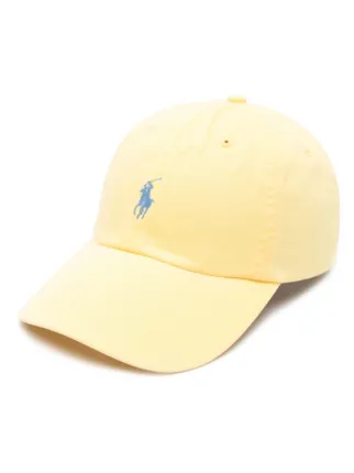 Polo Ralph Lauren Polo Pony Baseball Cap | Yellow | FARFETCH AO