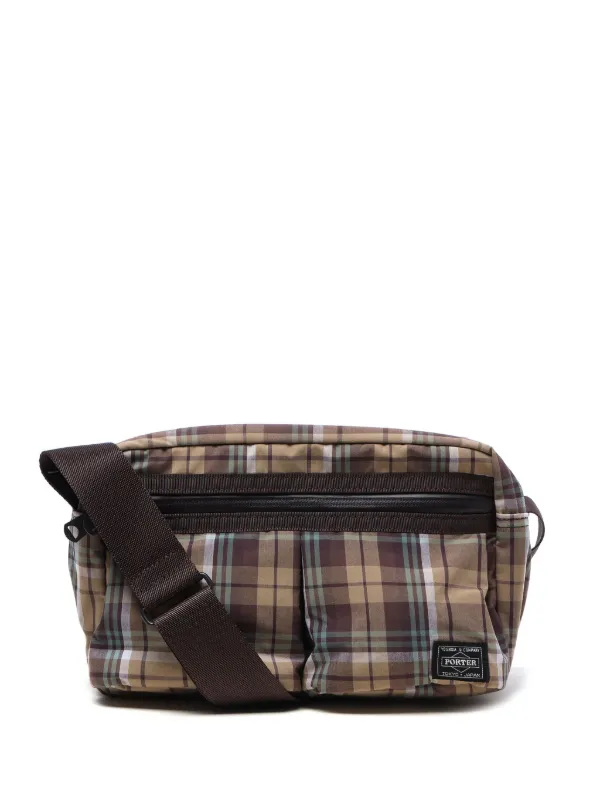 Comme Des Garçons Homme Checked Messenger Bag | Brown | FARFETCH Comme Des Garçons Homme Checked Messenger Bag | Brown | FARFETCH