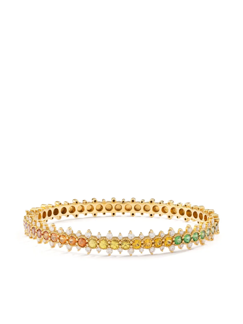 Alexandra Rosier 18kt Yellow Gold Soul multi-stone Bracelet - Farfetch