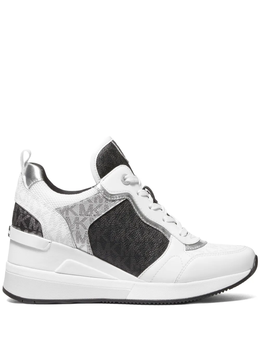 Michael Michael Kors Crista monogram-pattern Sneakers | Black | FARFETCH