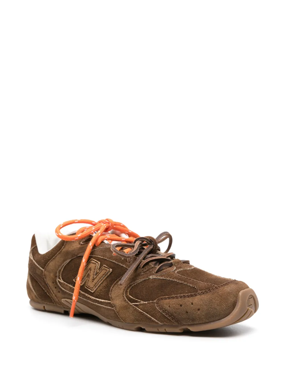 Miu Miu x New Balance 530 SL Suede Sneakers | Brown | FARFETCH ZA